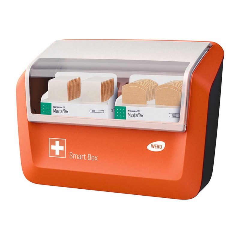 Pflasterspender WERO Smart Box® MasterTex, gefüllt